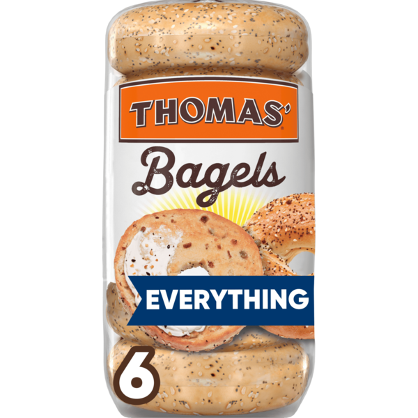Safeway Thomas’ 6 count, Everything Bagels Same-Day Delivery or Pickup ...