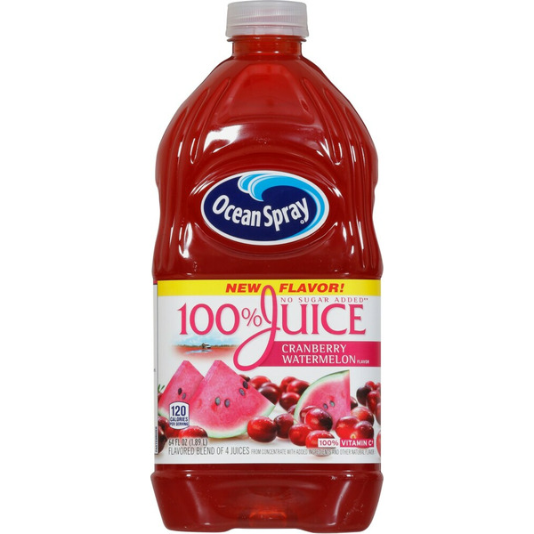 Kroger Ocean Spray 100% Juice Cranberry Watermelon Juice Blend Same-Day ...