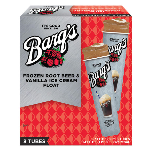 Barq's Ice Cream Float, Root Beer & Vanilla, Frozen Same-Day Delivery ...