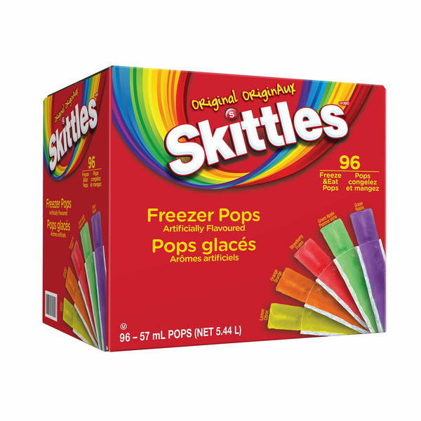 Costco Skittles Freezer Pops Variety Pack Same-Day Delivery | Costco Canada