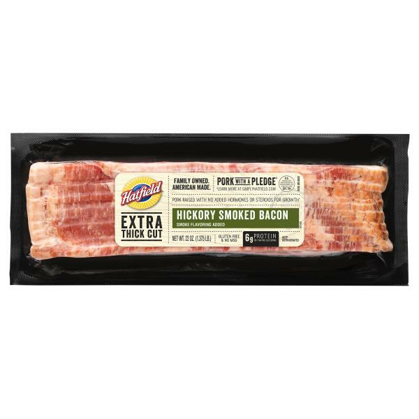 Publix Hatfield Bacon, Extra Thick Cut, Hickory Smoked Same-Day ... Publix Hatfield Bacon, Extra Thick Cut, Hickory Smoked Same-Day ...