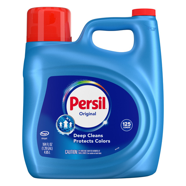 Persil Liquid Laundry Detergent, Original Scent, 125 Loads, 164 fl oz ...