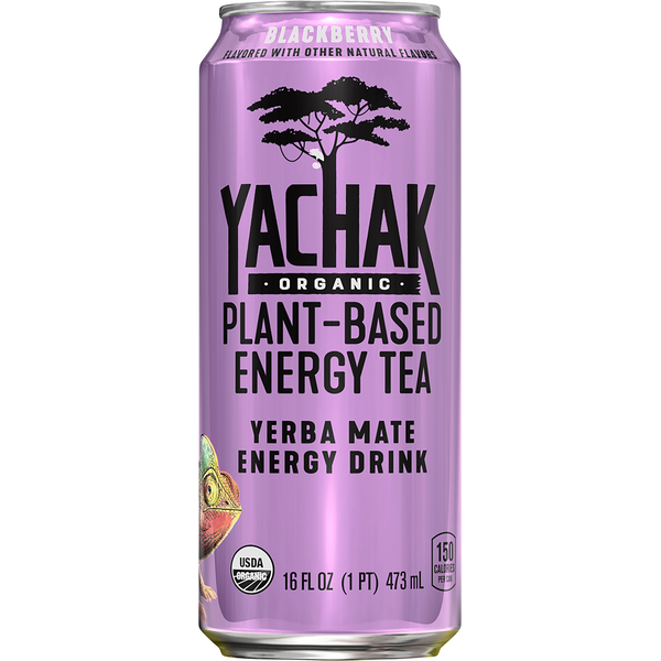 YACHAK Energy Drink, Organic, Blackberry, Yerba Mate Same-Day Delivery ...