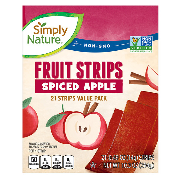 Simply Nature Apple Cider Fruit Strip Same-Day Delivery or Pickup | ALDI