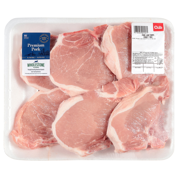 Cub Family Pack Pork Loin Chops Same-Day Delivery or Pickup | Cub