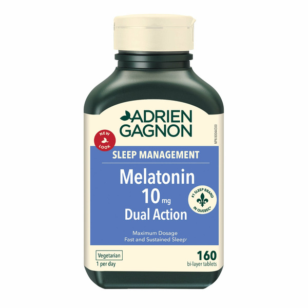 Costco Adrien Gagnon 10mg Melatonin Dual Action Extra-Strength Tablets ...