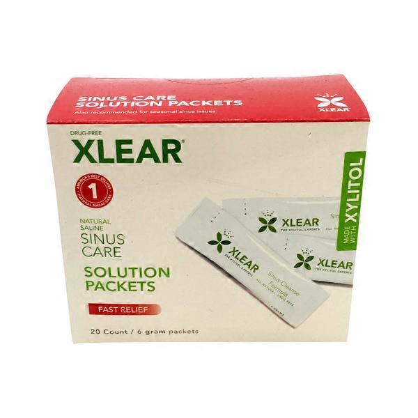 Xlear Sinus Care, Solution Packets (20 ct) - Instacart