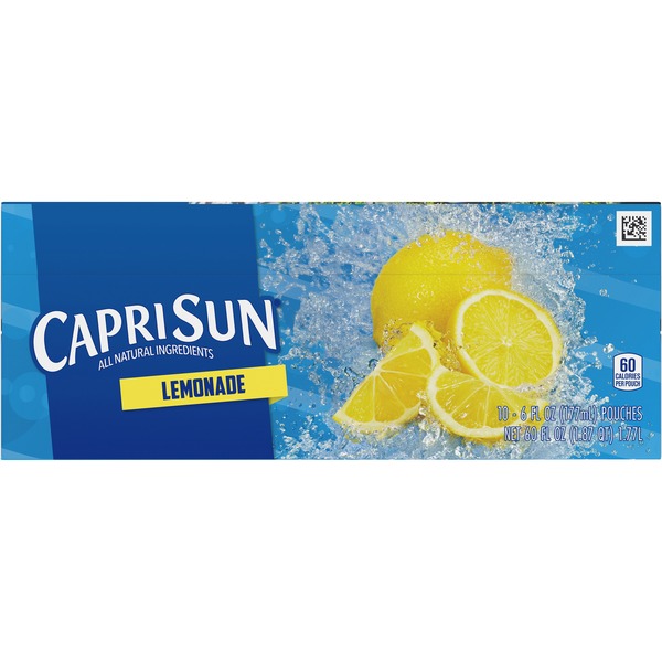 Capri Sun Lemonade Nutrition Facts | Besto Blog