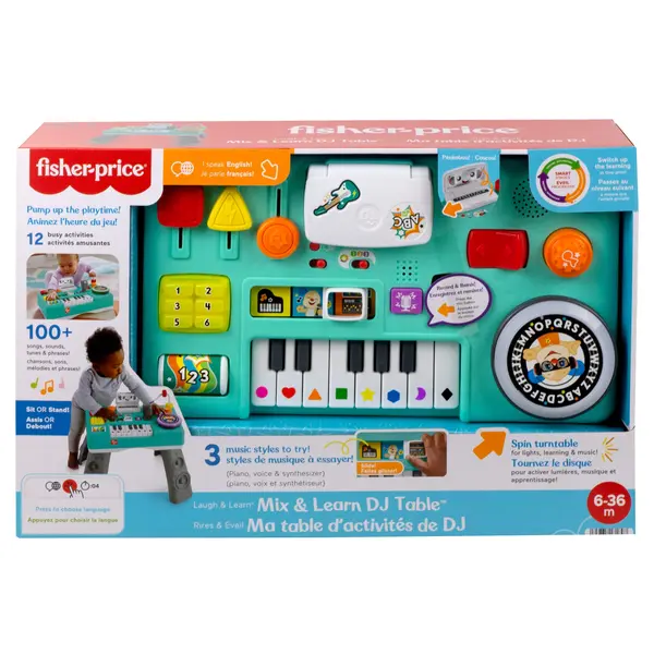 Fisher-Price Laugh & Learn Mix & Learn DJ Table Same-Day Delivery | Costco