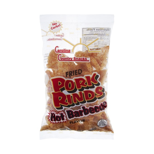Carolina Country Snacks Hot Barbeque Fried Pork Rinds (1.75 oz) - Instacart