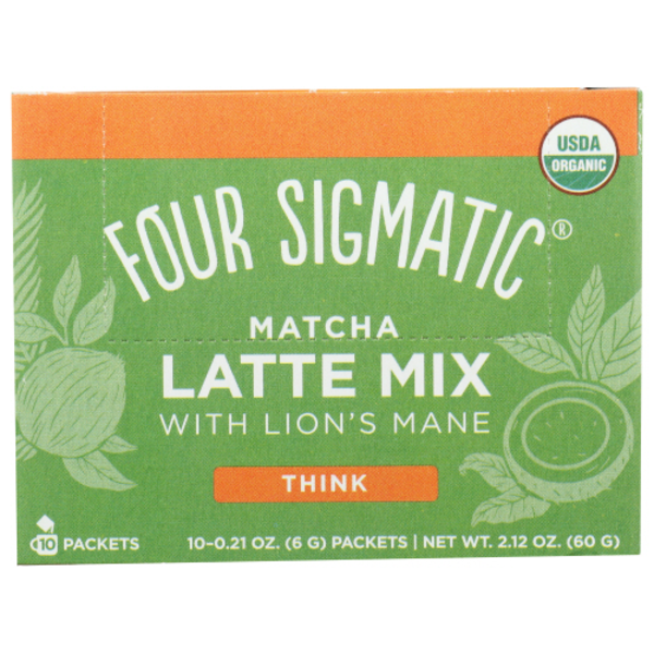 Sprouts Farmers Market Four Sigmatic Tea, Matcha Latte Mix, Organic ...