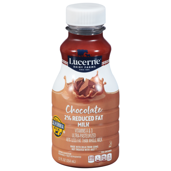 Safeway Lucerne Milk, Reduced Fat, 2%, Chocolate Same-Day Delivery or ...