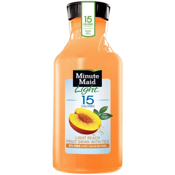 Minute Maid Light Peach w/Tea Fruit Drink (59 fl oz) - Instacart