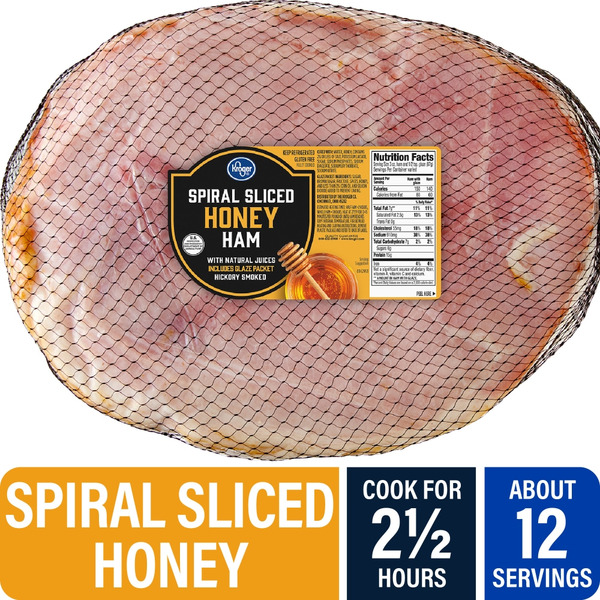 Kroger Kroger Spiral Sliced Ham Same-Day Delivery or Pickup | Instacart