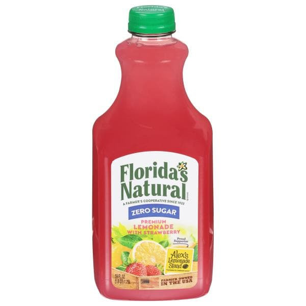 Florida's Natural Lemonade, with Strawberry, Premium Same-Day Delivery ...