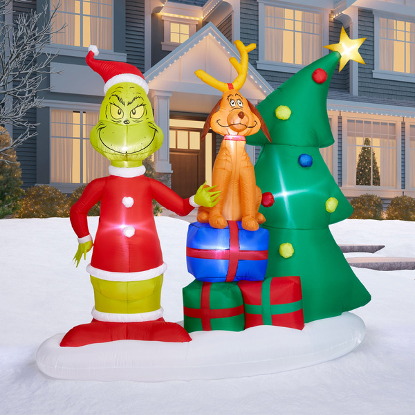6.8’ The Grinch and Max Holiday Inflatable Same-Day Delivery | Costco