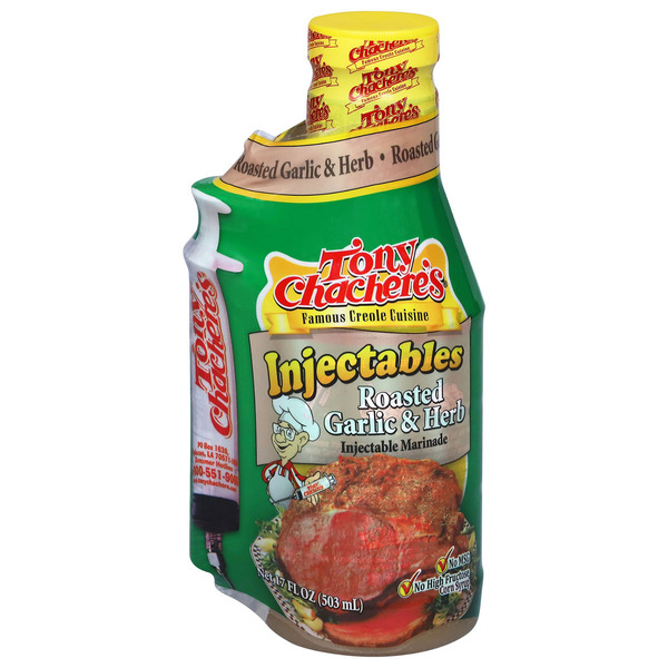 Wegmans Tony Chachere's Injectable Roasted Garlic & Herb Marinade Same ...