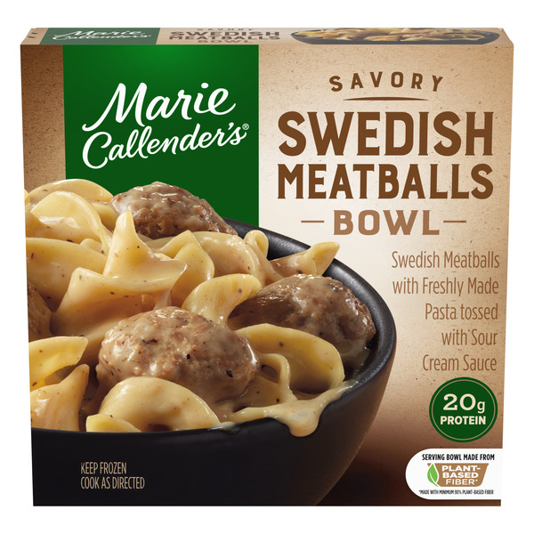 Safeway Marie Callender's Swedish Meatballs Bowl Frozen Meal Same-Day ...