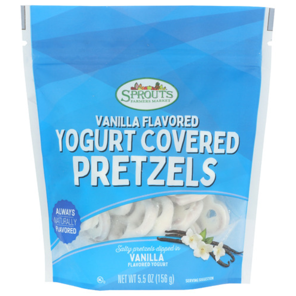 Sprouts Farmers Market Sprouts Vanilla Flavored Yogurt Covered Pretzels ...