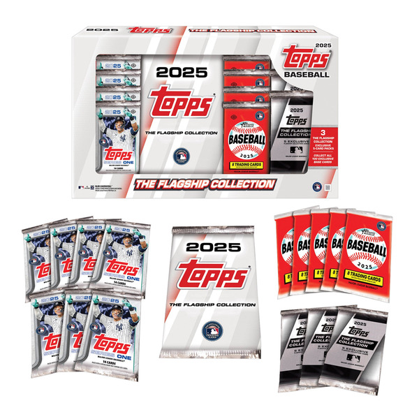Topps 2025 Baseball Flagship Collection Trading Cards Same-Day Delivery ...