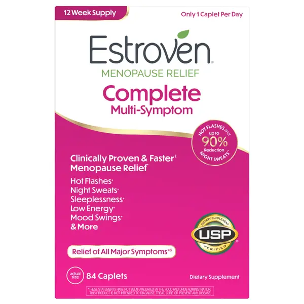 Estroven Complete Multi-symptom Menopause Relief Dietary Supplement ...