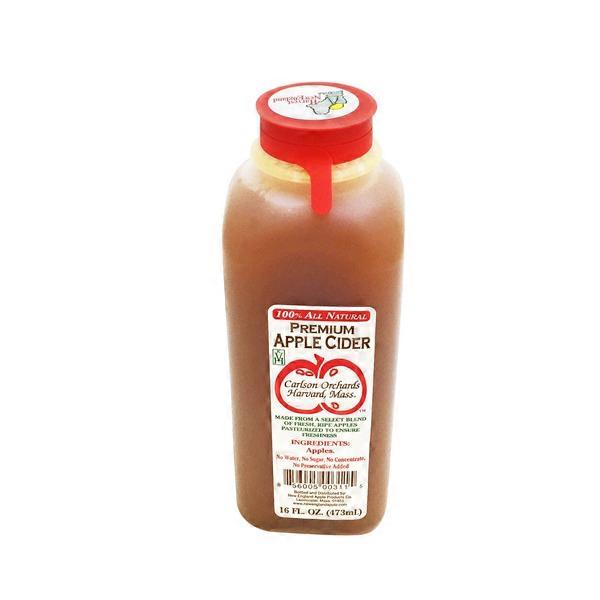 Carlson Orchards Premium Apple Cider (16 fl oz) - Instacart