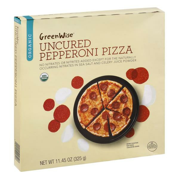 GreenWise Uncured Pepperoni Pizza Organic Same-Day Delivery or Pickup ...