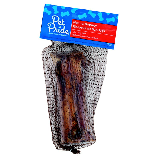 Kroger Pet Pride Natural Smokey Ribeye Bone For Dogs Same-Day Delivery ...