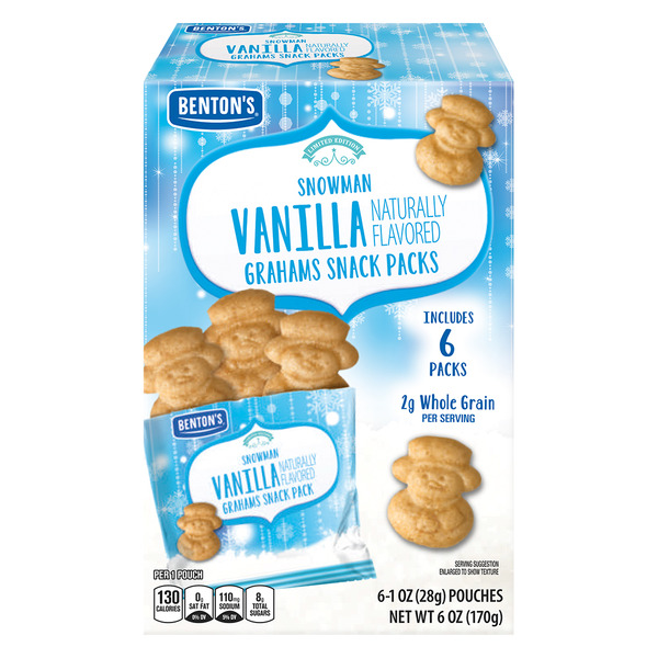 ALDI Benton's Vanilla Snowman Graham Same-Day Delivery or Pickup ...