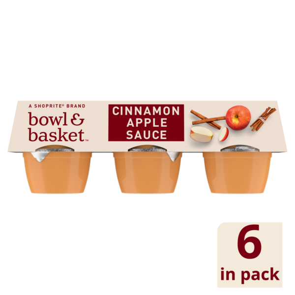 ShopRite Bowl & Basket Cinnamon Apple Sauce Same-Day Delivery or Pickup ...