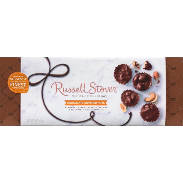 Russell Stover Chocolate Covered Nuts (9 oz) - Instacart