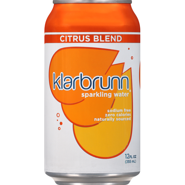 Klarbrunn Sparkling Water, Citrus Blend (12 oz) - Instacart