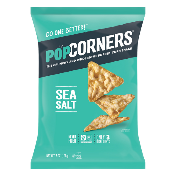 Food Lion PopCorners Popped-Corn Snack, Sea Salt Flavored Same-Day ...
