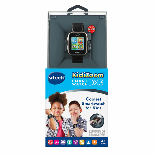 Costco VTech KidiZoom DX3 Smart Watch - Black or Pink Same-Day Delivery ...