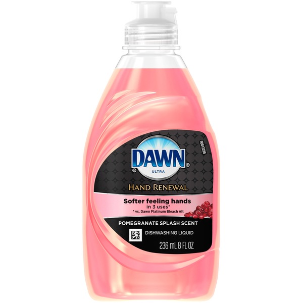 Dawn Dishwashing Liquid, Hand Renewal, Pomegranate Splash Scent (8 fl ...