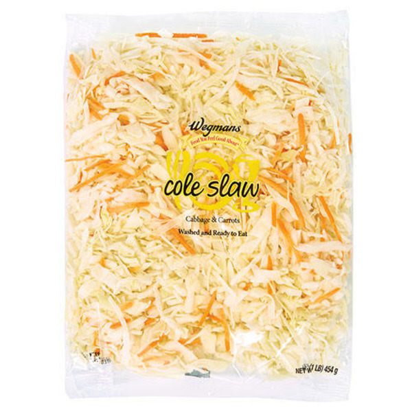 Wegmans Wegmans Food You Feel Good About Cleaned and Cut Cole Slaw ...
