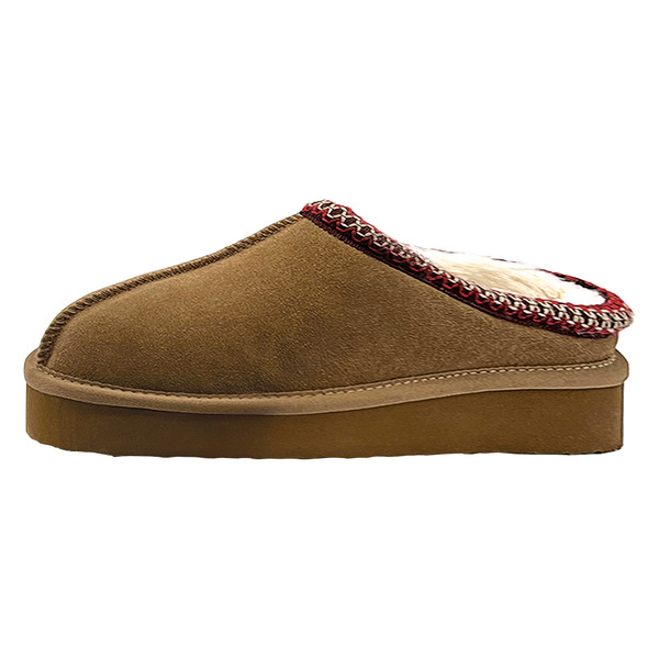 Serra Ladies' Genuine Suede Platform Clogs, Size 8 - Brown Same-Day ...