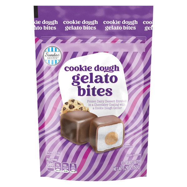 Sundae Shoppe Cookie Dough Gelato Bites Same-Day Delivery or Pickup | ALDI
