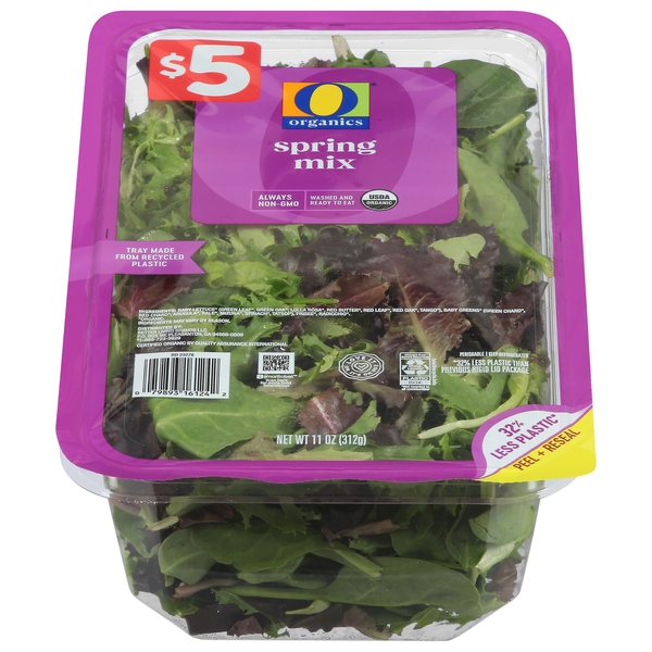 Safeway O Organics Spring Mix Same-Day Delivery or Pickup | Instacart