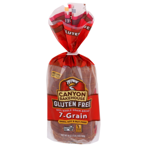 Sprouts Farmers Market Canyon Bakehouse 7-Grain Gluten Free Bread Same ...