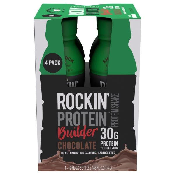 Shamrock Farms Protein Shake, Chocolate, Builder, 4 Pack Same-Day ...
