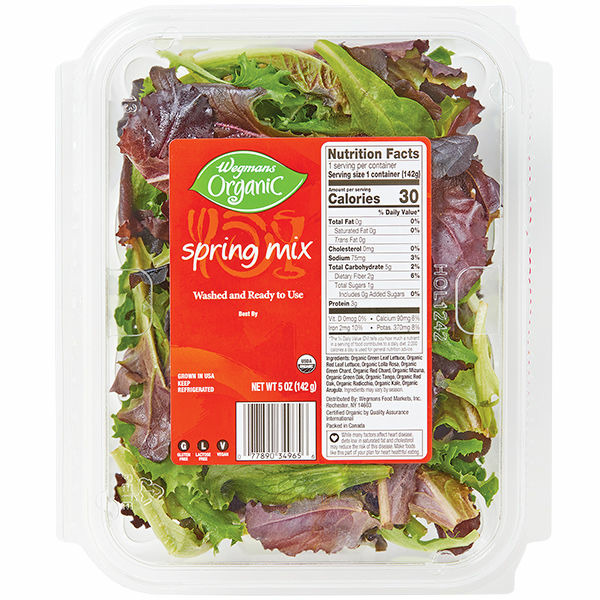 Wegmans Wegmans Organic Spring Mix Same-Day Delivery or Pickup | Instacart