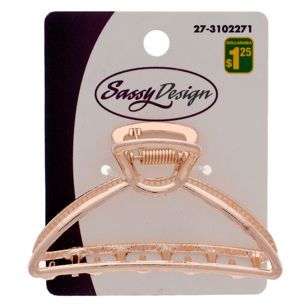 Sassy Design Large Hair Clip Metal Claw Same-Day Delivery | Dollarama