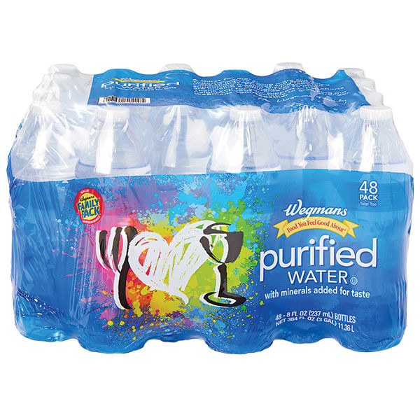 Wegmans Wegmans Mini Purified Water Same-Day Delivery or Pickup | Instacart
