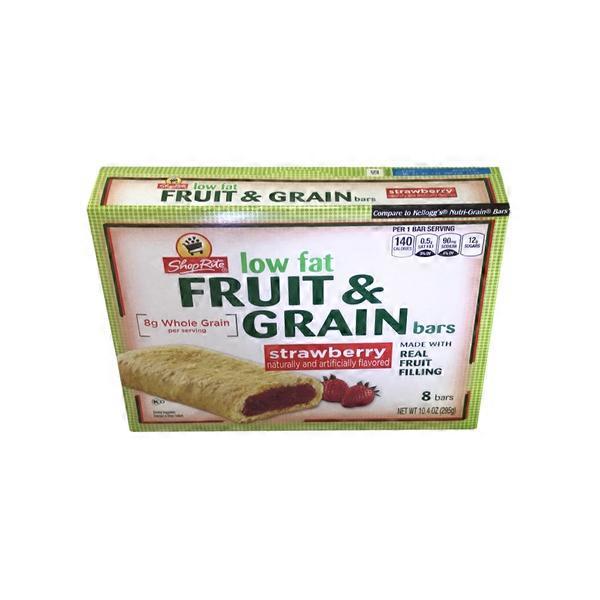 ShopRite Strawberry Fruit & Grain Bars (10.4 oz) - Instacart
