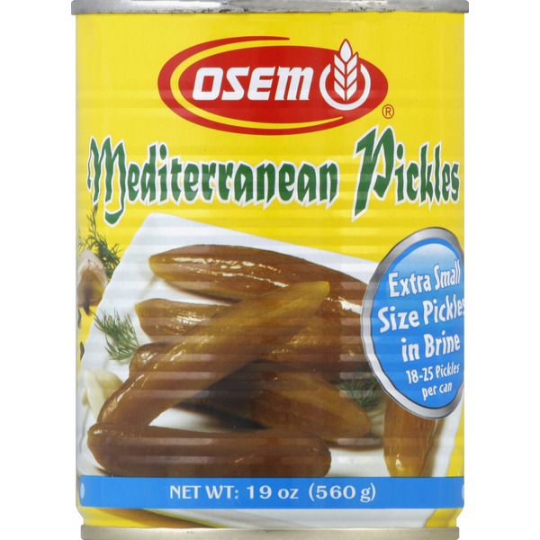 Osem Pickles, Mediterranean (19 oz) - Instacart