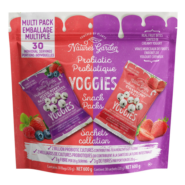 Nature's Garden Probiotic Yoggies Snack Pack Same-Day Delivery | Costco