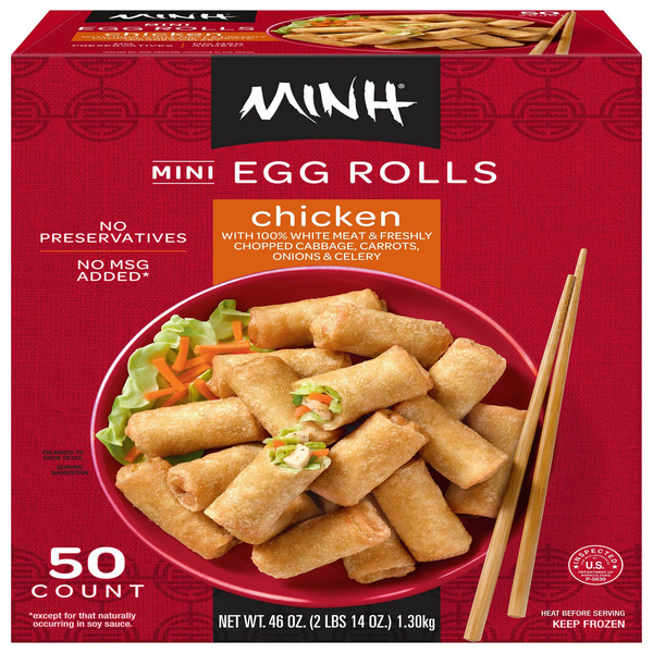 MINH Mini Chicken Egg Rolls Same-Day Delivery | Costco