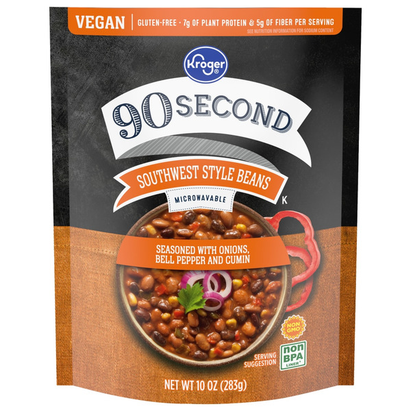 Kroger Kroger 90 Second Southwest Style Beans Same-Day Delivery or ...