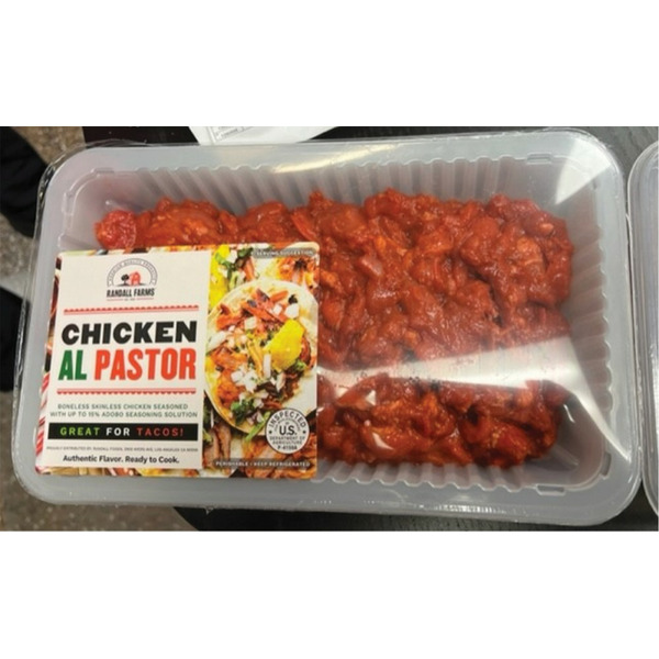 Randall Foods Pollo Seasoned Boneless Chicken Leg Meat Pieces Same-Day ...